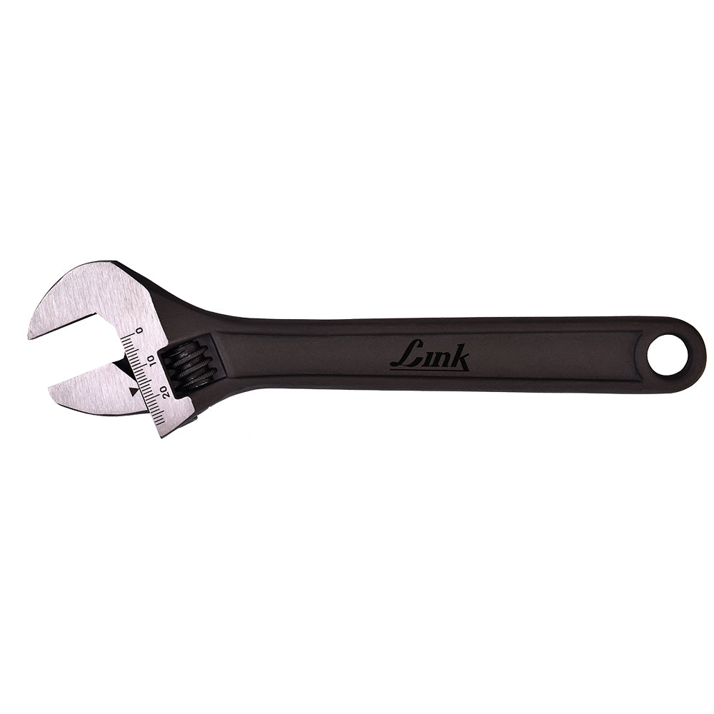 Prabal Tools Adjustable Wrench black finish 200MM – Link Locks Pvt. Ltd.